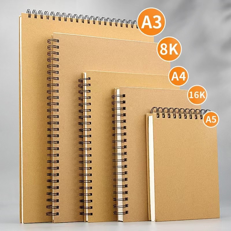 A4/A5/8k/16k Sketchbook Thick Paper 160 GSM painting DIY Practice ...