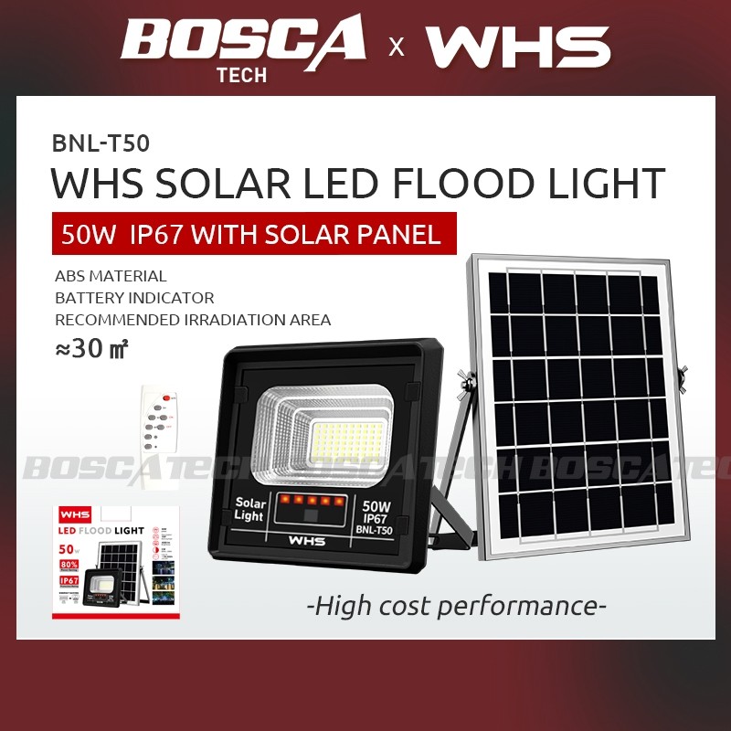 WHS*B~Solar+aX[LED Flood Light IP67 BNL-T50 solar flood light with ...