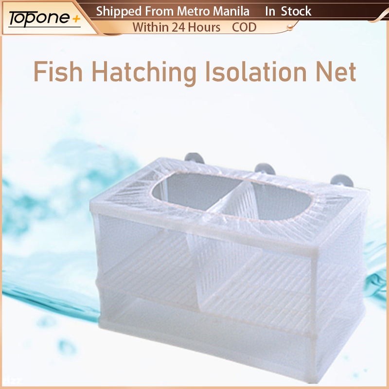 Aquarium}v$Fish/H`Breeding Isolation Mesh Fish Tank Hatchery Breeder ...