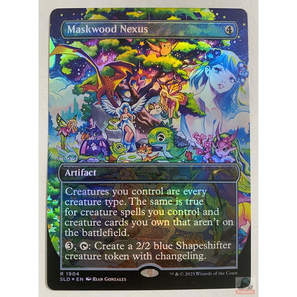 Pr0xy Card - Maskwood Nexus #1904 (Borderless Foil) | Secret Lair Drop ...