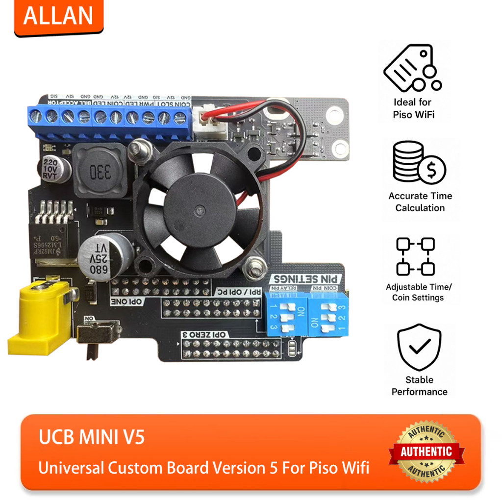 UCB Mini V5 Universal Custom Board Version 5 Updated for Piso WiFi ...