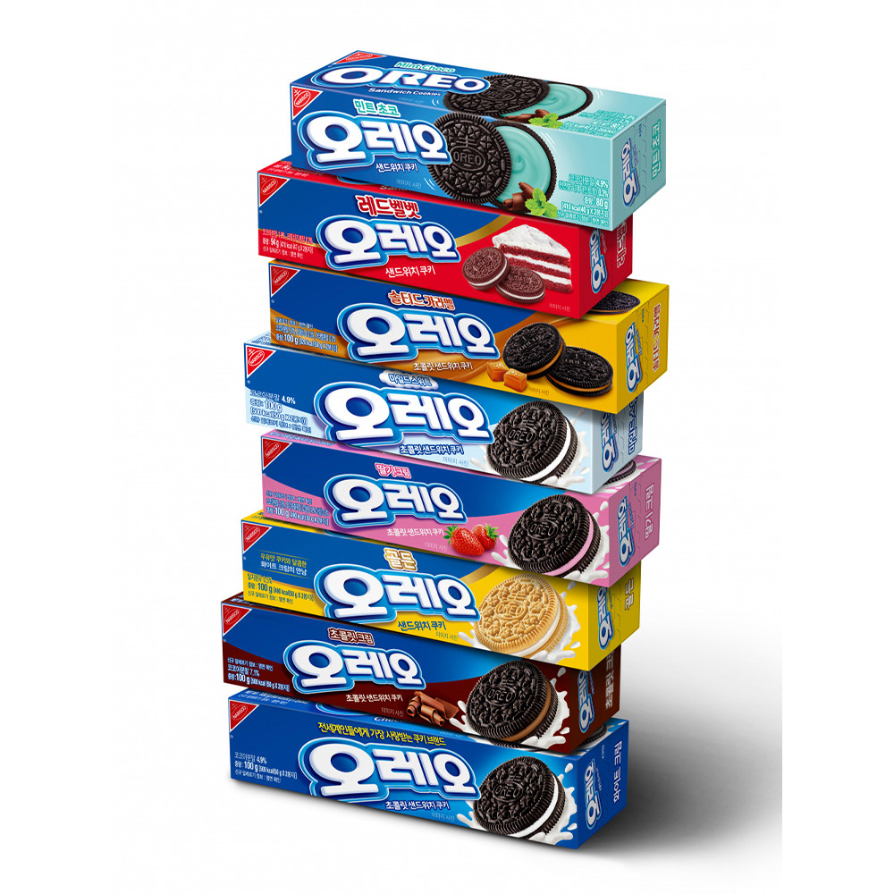 Korea Imported OREO OREO Cream Chocolate Flavor Sandwich Biscuits ...