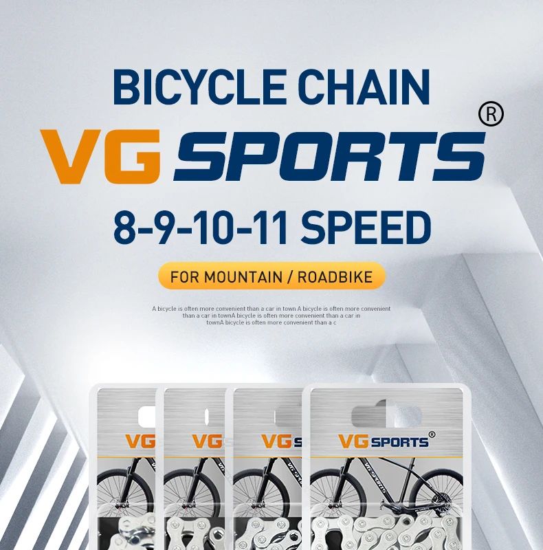 Vg Sports Mtb Bicycle Chain 6 7 8 9 10 11 12 Speed 116 Links Mountain ...