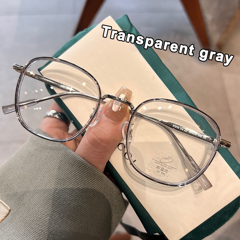 Anti blue///Anti Radiation Eyeglasses Metal Frame Eyeglasses Unisex ...