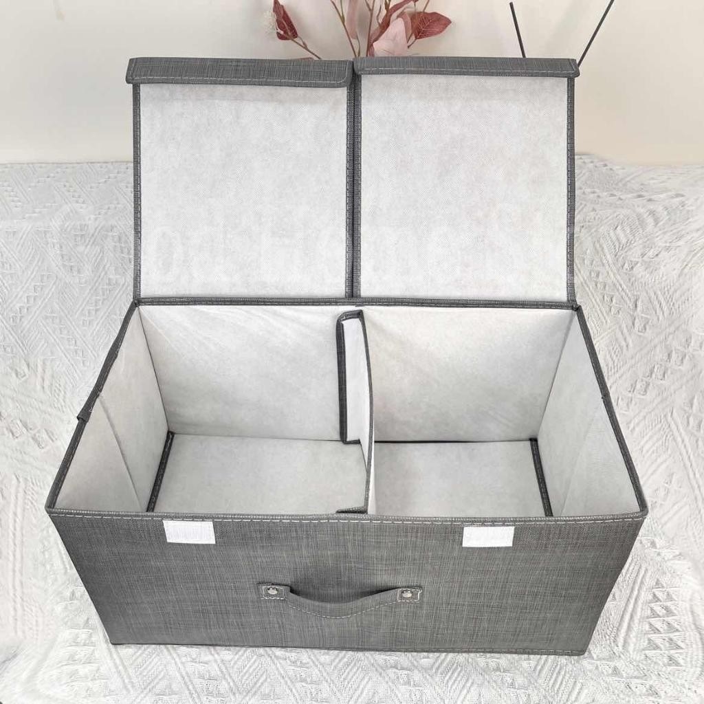 Extra Large Foldable Drawer Storage Box Clothes Garment Double With ...