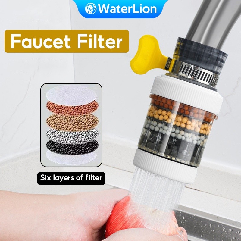 Faucet Filter Water Saving Kitchen Splash Proof Water Purifier ...