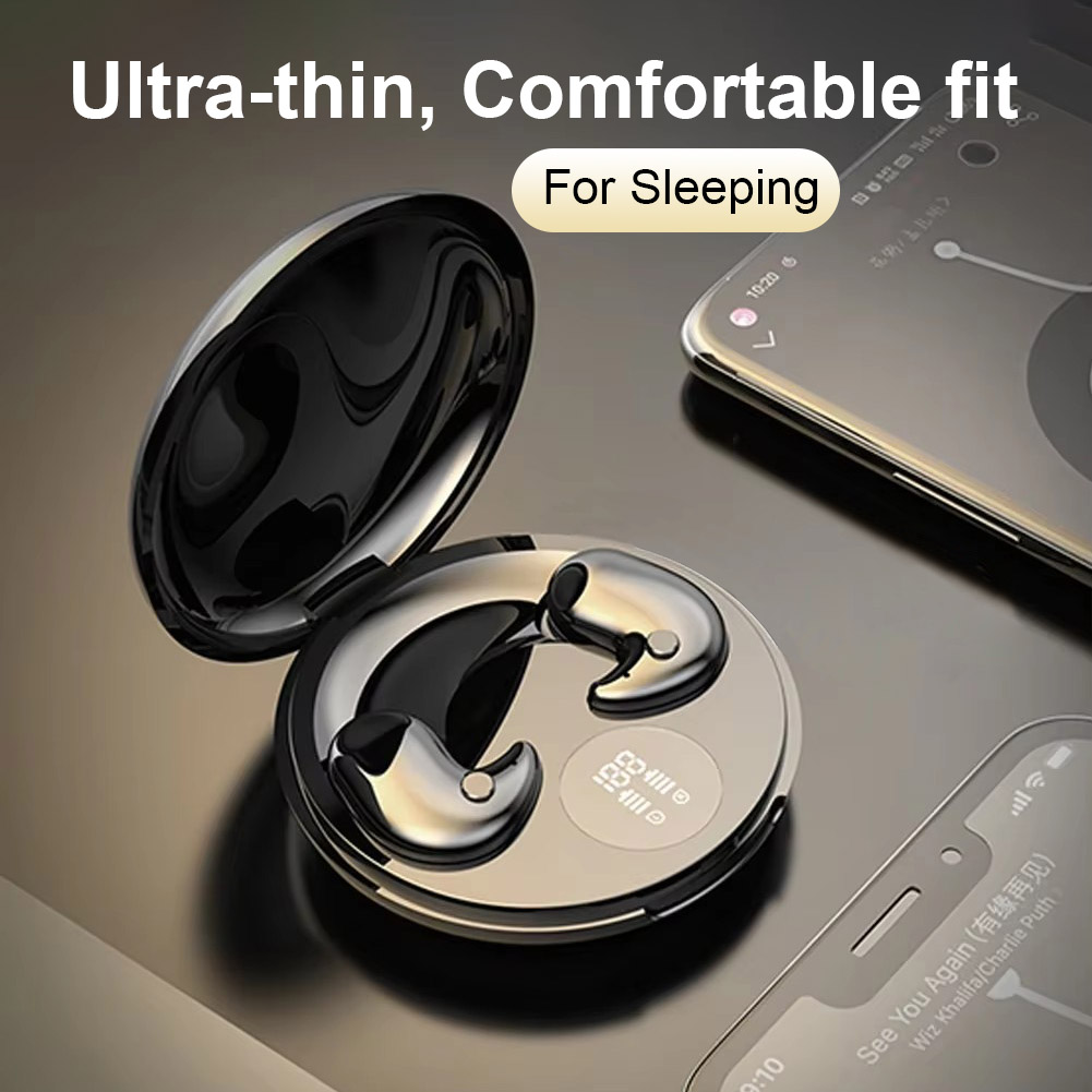 Mini Wireless Headphone TWS Sleep Earphone Gaming Headset HIFI ...