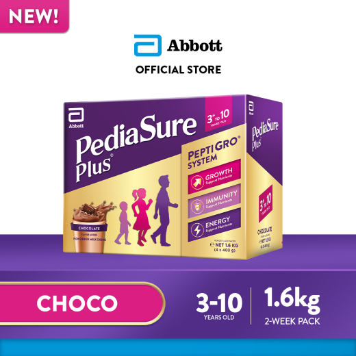 Pediasure Plus 3+ Chocolate 1.6kg for Kids Above 3 Years Old Powdered ...