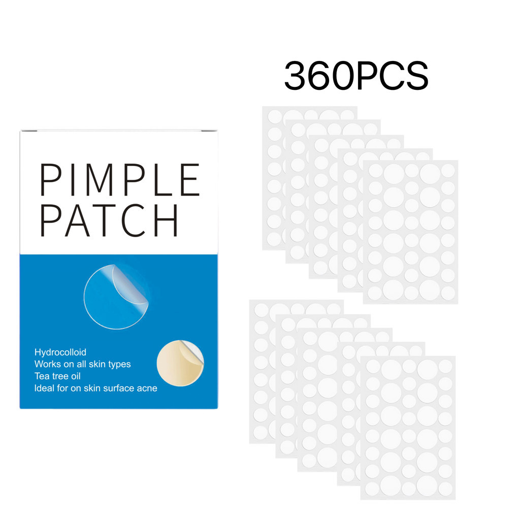 360PCS Transparent Acne Patch Round Size Available For Men And Women ...
