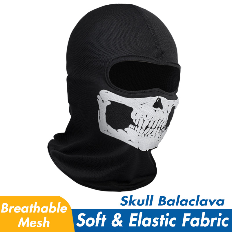 Ghost Mask Call of Duty Skull Balaclava for Cosplay Motorcycle ...