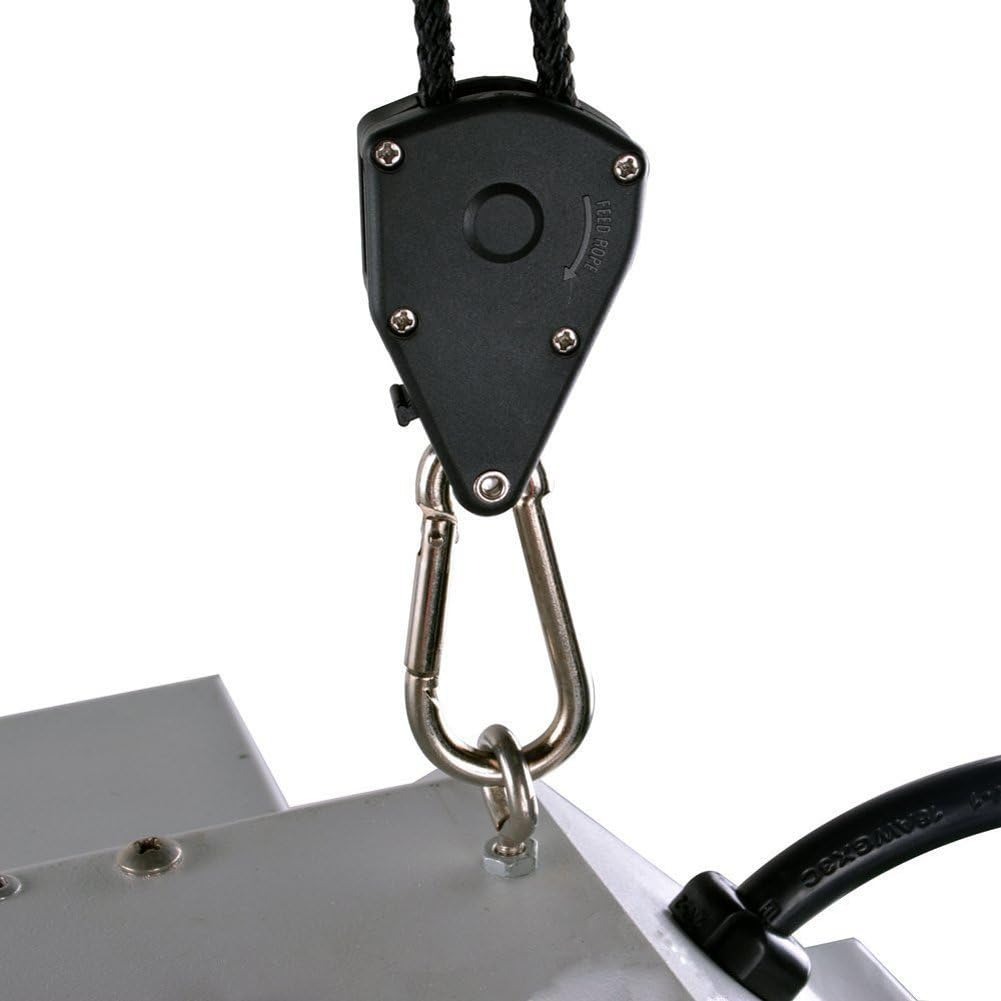 4-Pack Ratchet 1/8 Inch Adjustable Heavy Duty Binding Rope with ...