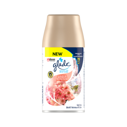Glade Automatic Spray Refill - Sakura & Waterlily 175g | Shopee Philippines