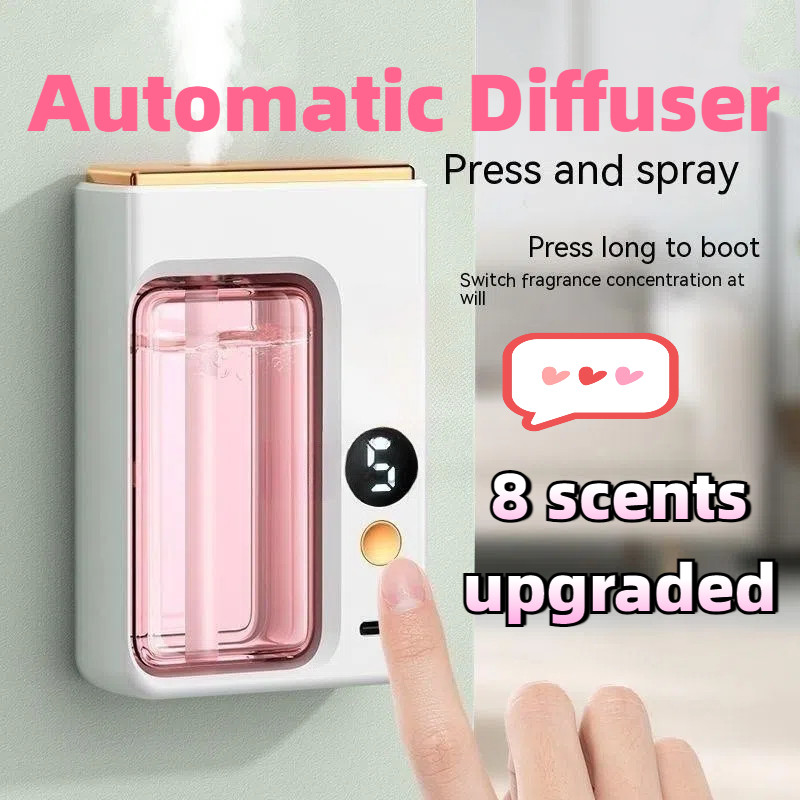 Automatic Aroma Diffuser Aroma Diffuser Air Freshener Rechargeable Humidifier Essential Oil ...