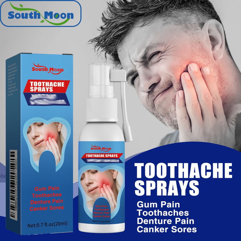 Toothache Spray Mouth Ulcers Swollen Tooth Mouth Pain Tooth Decay No ...