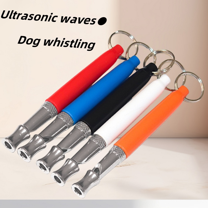 Ultrasonic Dog Training Whistle, Adjustable Frequency Pet Training ...