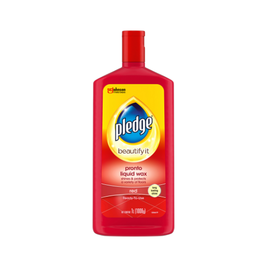 Pledge Pronto Liquid Wax Red 1L | Shopee Philippines