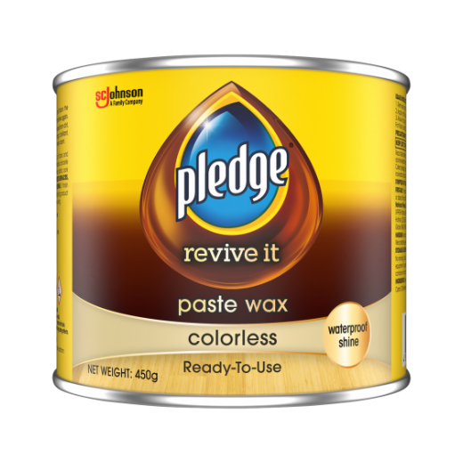Pledge Paste Wax Colorless 450g | Shopee Philippines