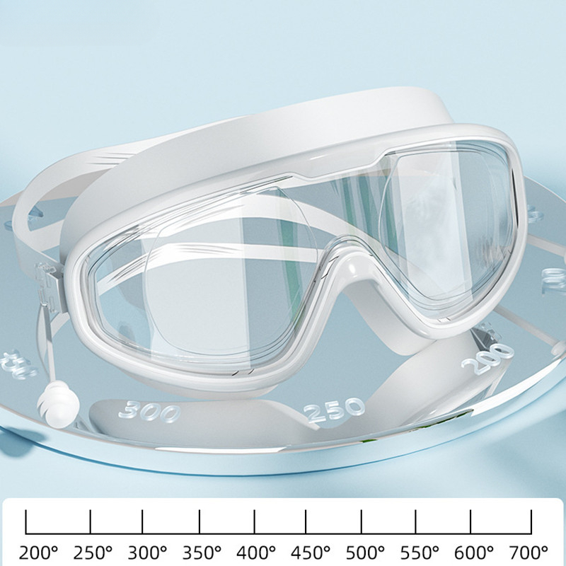 TY Waterproof Anti-Fog Large Frame Diving Goggles, Professional Adult ...