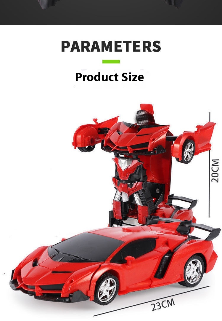 Rechargeable Electric Remote Control Racing Car That Transforms With ...