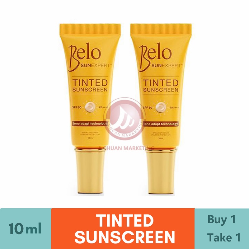 Buy 1 Take 1 Sun Expert Tinted Sunscreen SPF50 PA++++ 10ml | Shopee ...