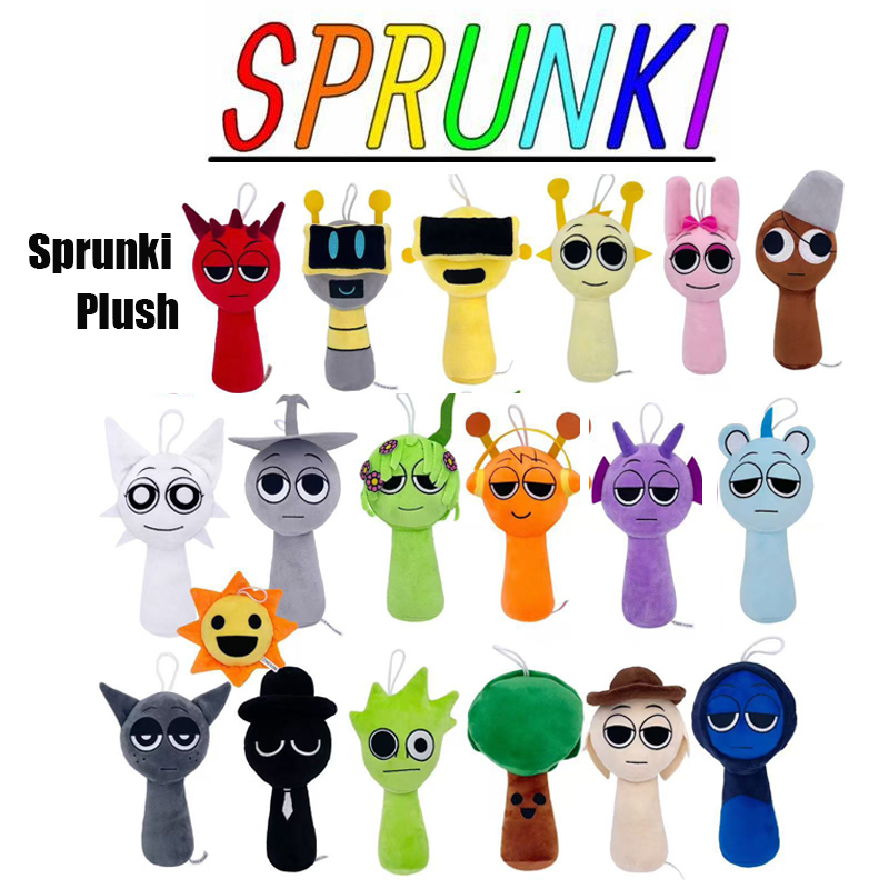23CM Sprunki Plush Toys Doll Sprunki Incredibox Game Figure Toy Gift ...