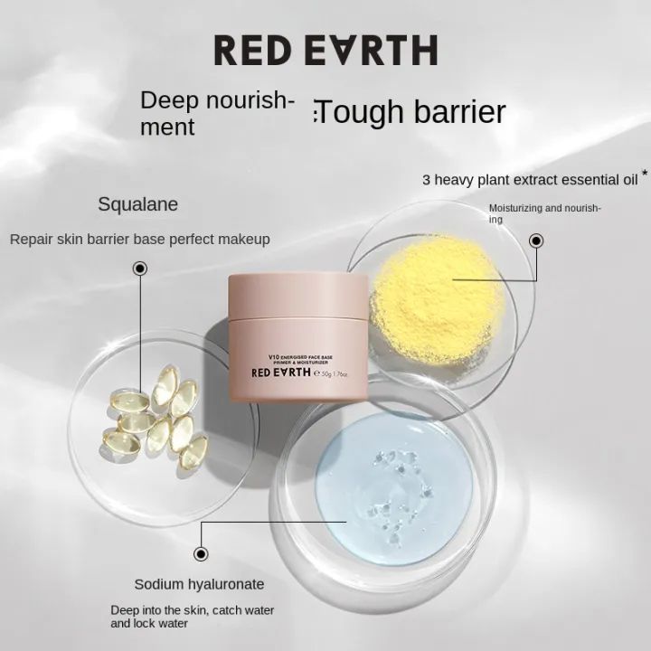 Red Earth Patch Cream 15ml - Hydrating, Moisturizing, Pore-Hiding ...