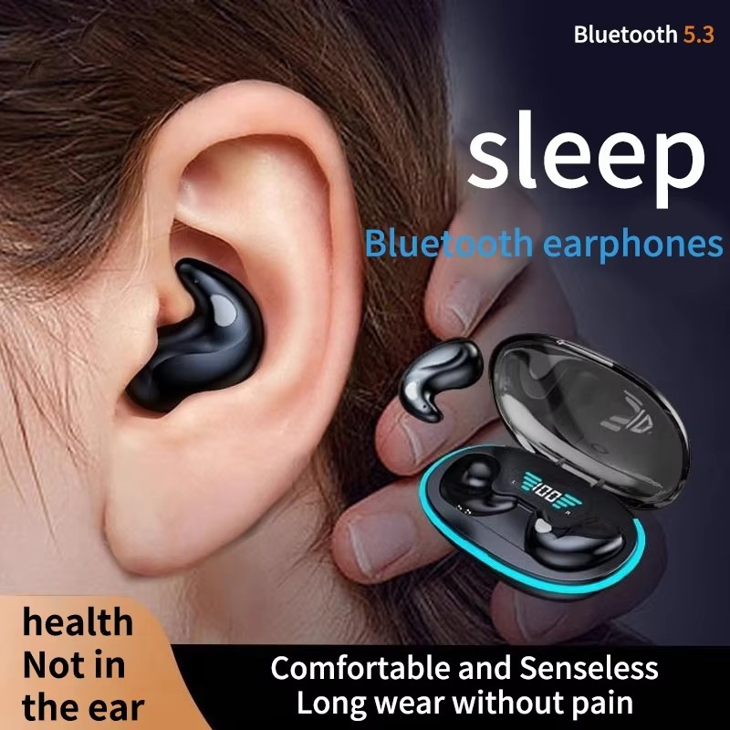 X55 Mini Waterproof Wireless Bluetooth 5.3 Noise Reducing Earbuds for ...