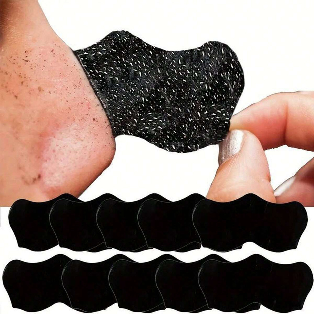 New Bamboo Charcoal Blackhead Nose Patch Kit – Deep Cleansing, Pore ...