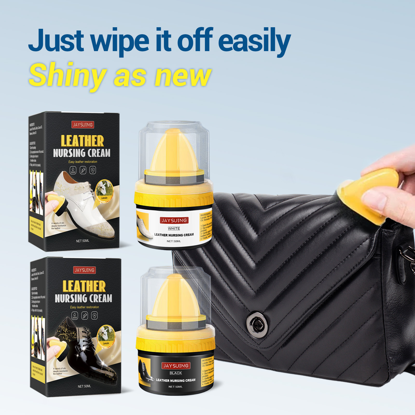 Jaysuing Leather Polishing Oil Curing Leather Shoes Sofa Seat ...