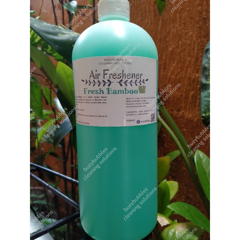 Fresh Bamboo Air Freshener 1L by BuzyBubbles | Water-Based for ...