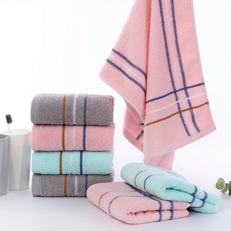 1PC Pure Cotton Towel Household Soft Absorbent Facial Towel Daily ...