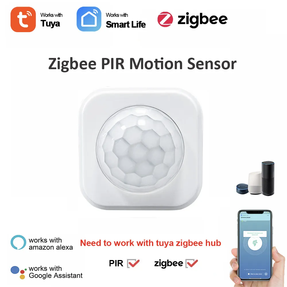 Onenuo Zigbee Human Body PIR Motion Sensor Detector Safe Smart Life Tuya Zigbee Motion PIR ...