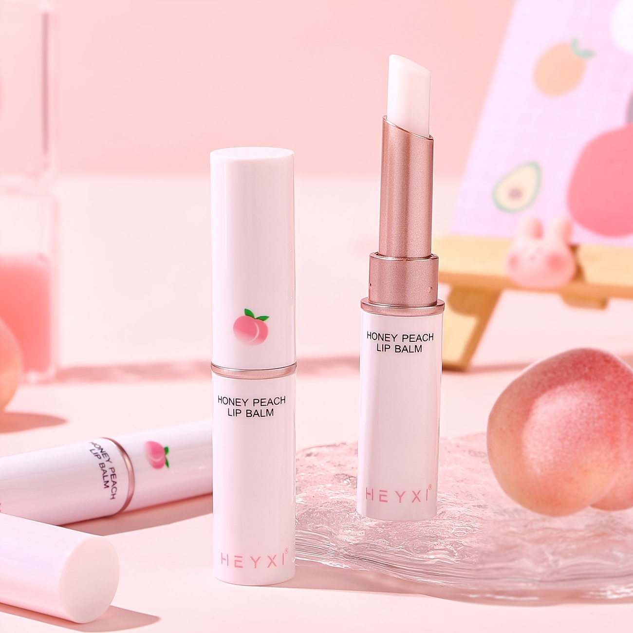 HEYXI Honey Peach Moisturizing Lip Balm | Shopee Philippines