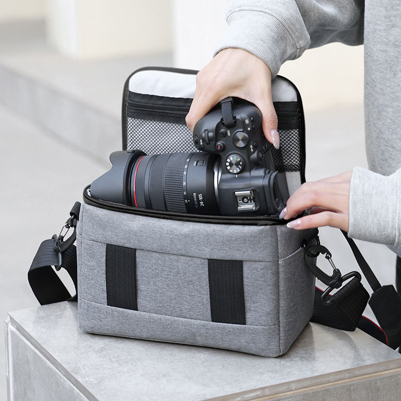 DSLR Mirrorless Camera Bag Travel Photography Shoulder Bag Single Room ...
