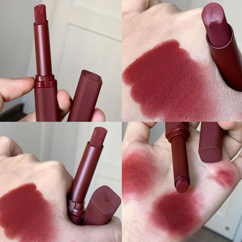 Herorange~saturated Velvet Matte Matte Thin Tube Lipstick Matte Velvet ...