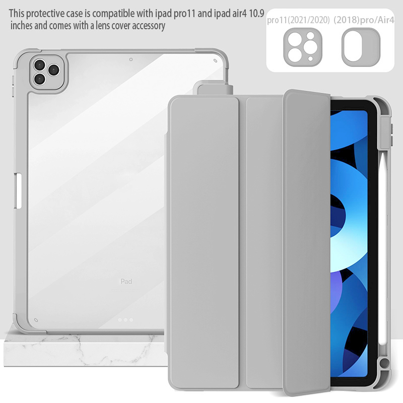 Transparent Acrylic Cover For iPad Pro 12.9 Air5 Air 4 iPad 10.2 ipad ...