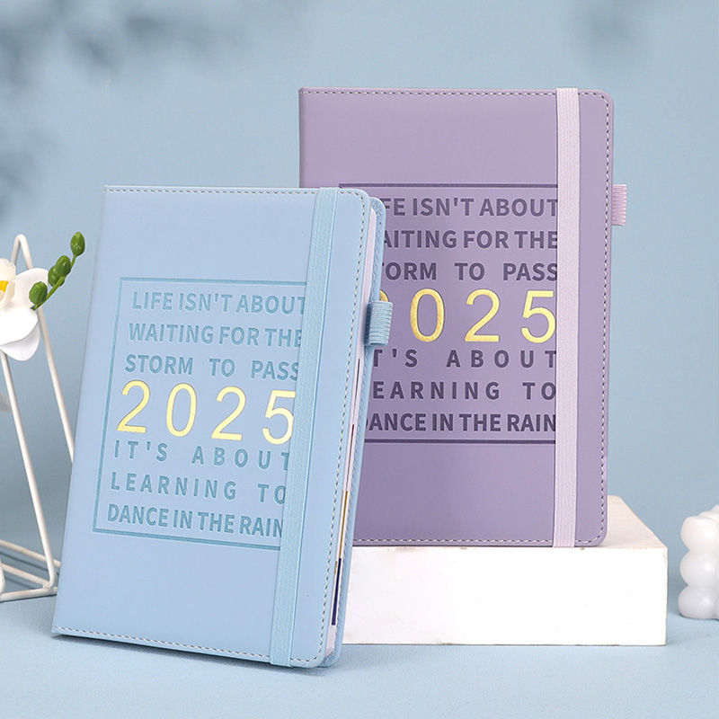 Plan English Version 365 Day Plan Time Management Record Notebook ...