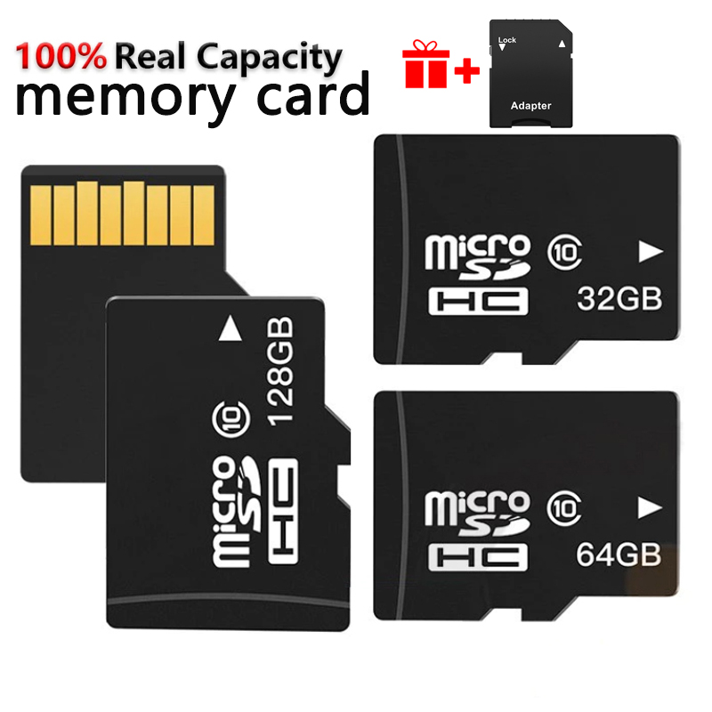 Class 10 32-128GB Waterproof TF Cards High-speed Compatible with Phones ...