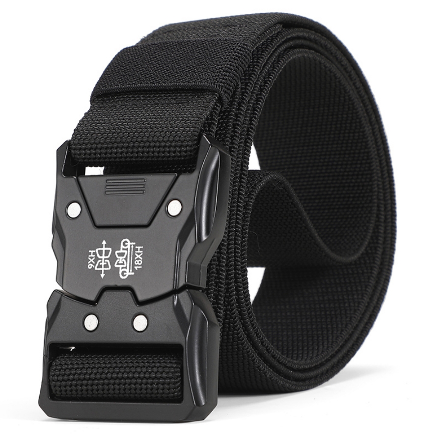 New Tactical Belt Quick Release Elastic Belt Casual Tooling Training ...
