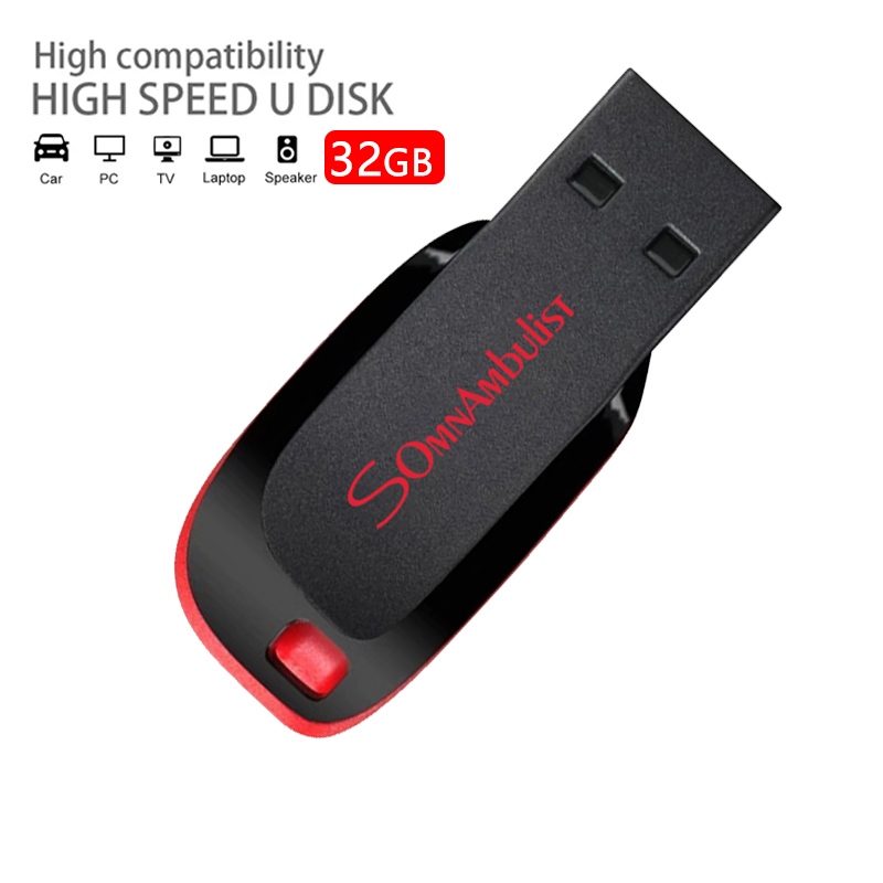 SomnAmbulist original USB flash drive, USB 2.0 pen drive, 32GB 100% ...