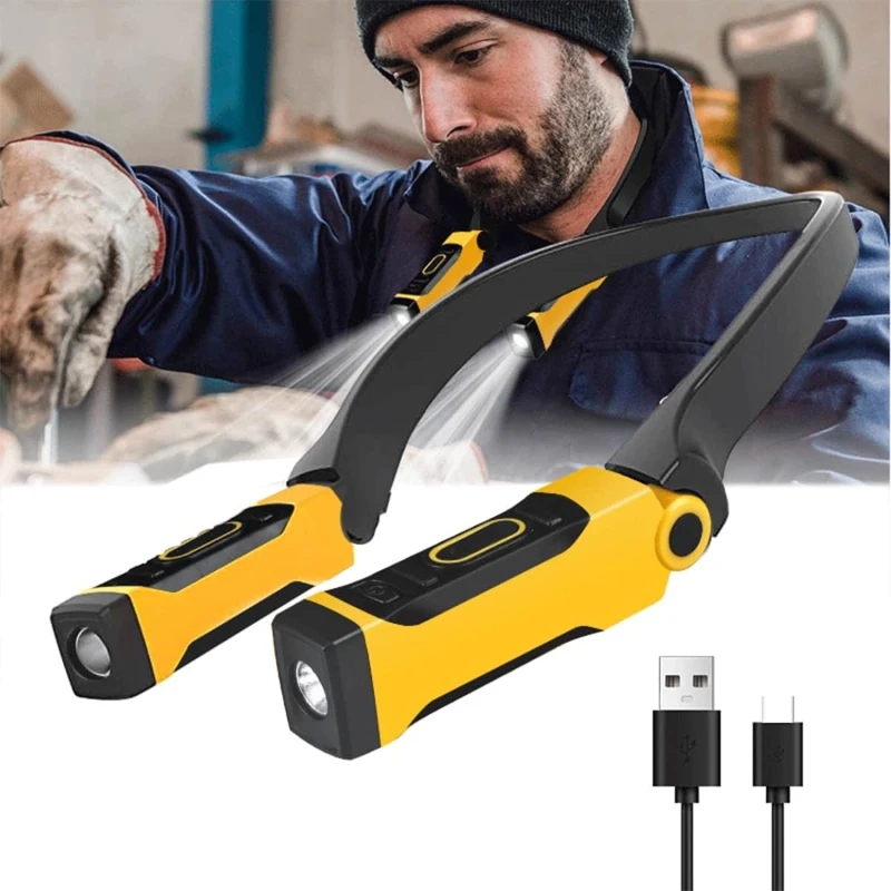 Led Rechargeable Hanging Neck Light, Reading Light, Outdoor Night ...