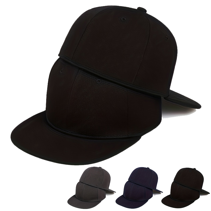 Flat Top Hip Hop Cap | Sealed Adjustable for Streetwear, Travel ...