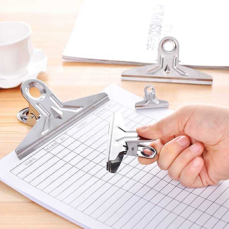 1pc Dovetail Clip Folder Folder Stationery Sketch Small Clip Powerful ...