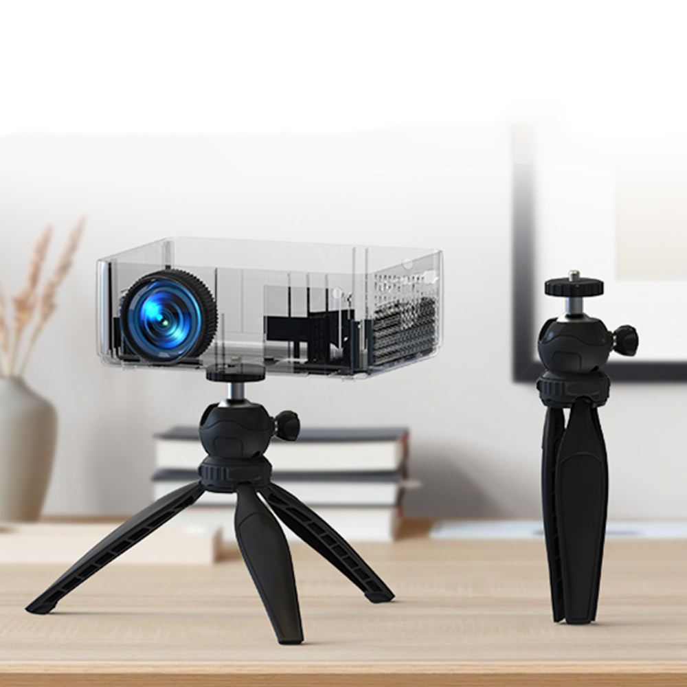 SALANGE S4 Portable Projector Tripod Stand Mini Adjustable Tripod For ...