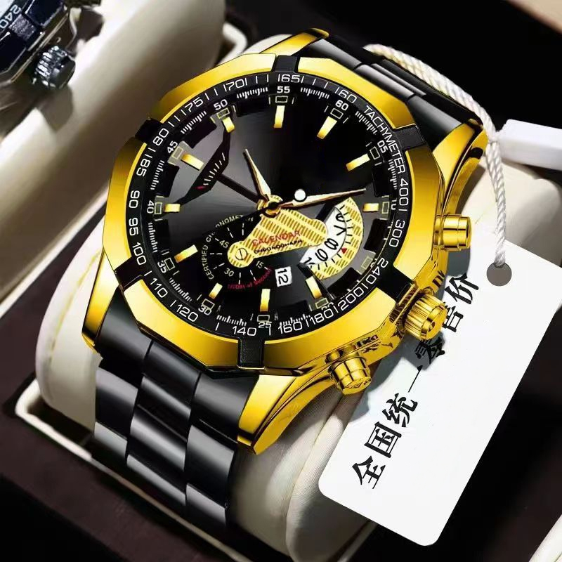High-end Business Quartz Wrist Watch Automatic Movement Non-Mechanical ...