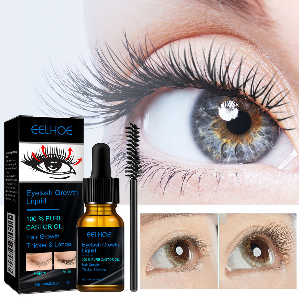 Eyelash Growth Serum, Organic Castor Oil Stimulate Growth for Hair ...
