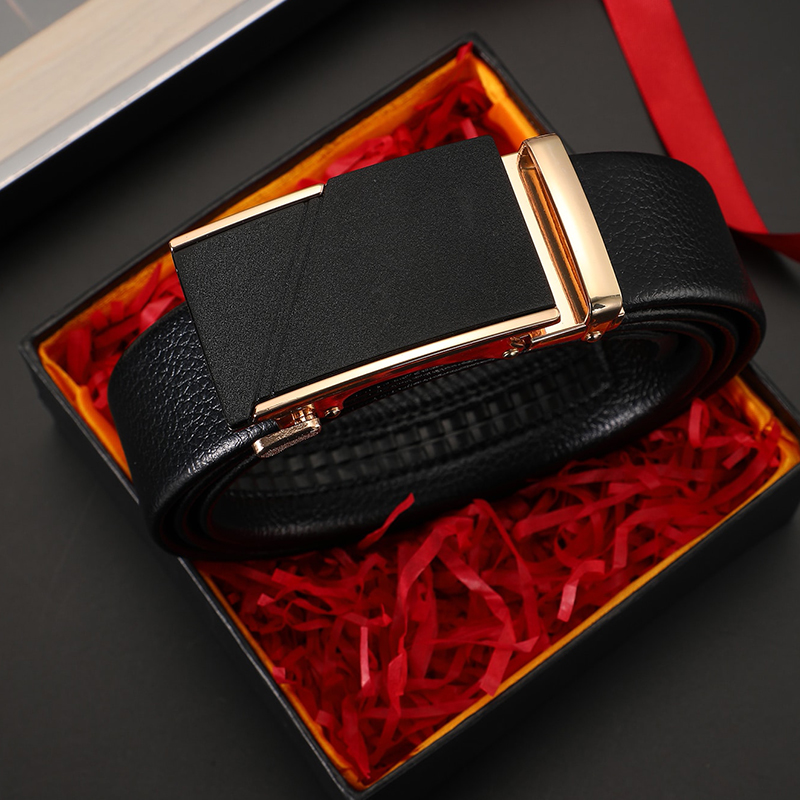 New Style Men's Fashion Automatic Buckle Alloy Buckle Toothless Buckle ...