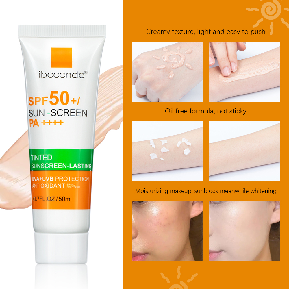 Spf50+refreshing Moisturizing Cream Waterproof Sweatproof Long-Lasting ...