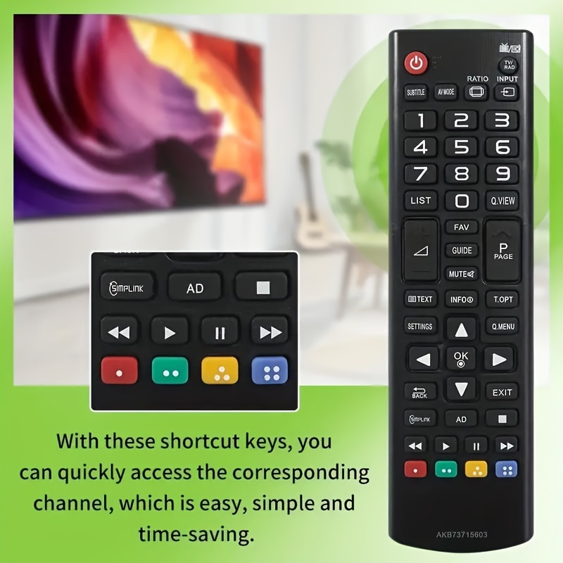 1Pc Lg remote control,AAA*2,Upgrade Your LG Smart TV Experience with a ...