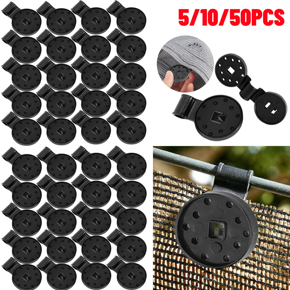 Sun Shade Net Fixing Clips - Garden Tools for Greenhouse Shade Cloth ...